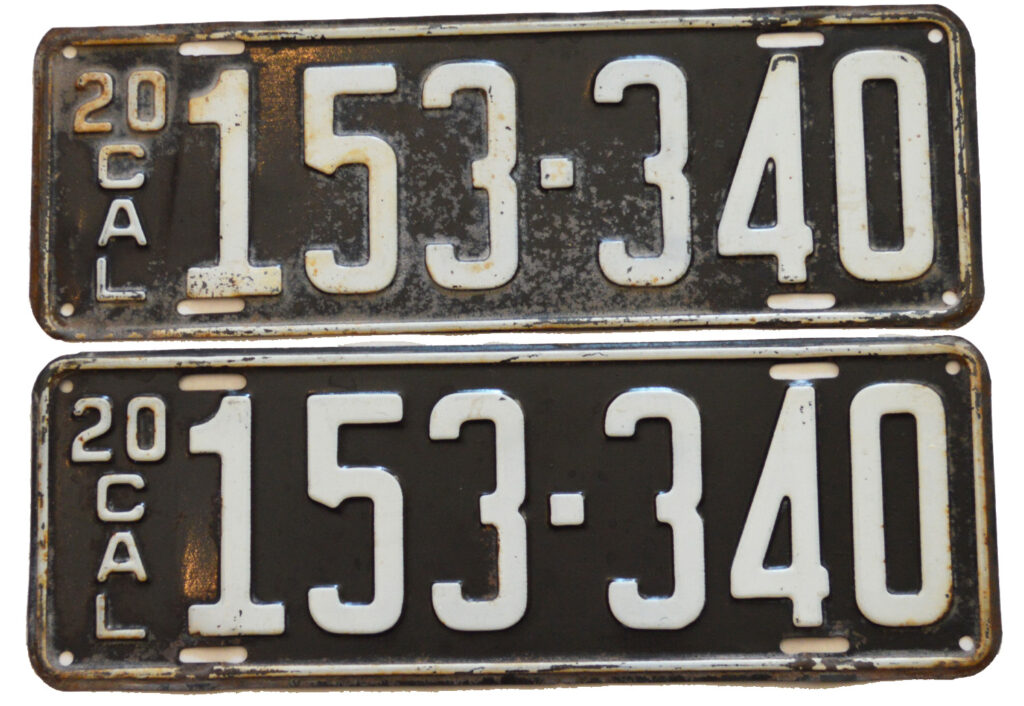 The Story Behind California License Plates: From Handmade Beginnings to ...