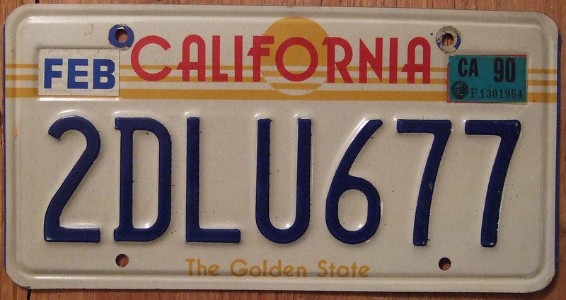 The Story Behind California License Plates: From Handmade Beginnings to ...