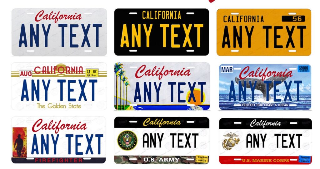 The Story Behind California License Plates: From Handmade Beginnings to ...