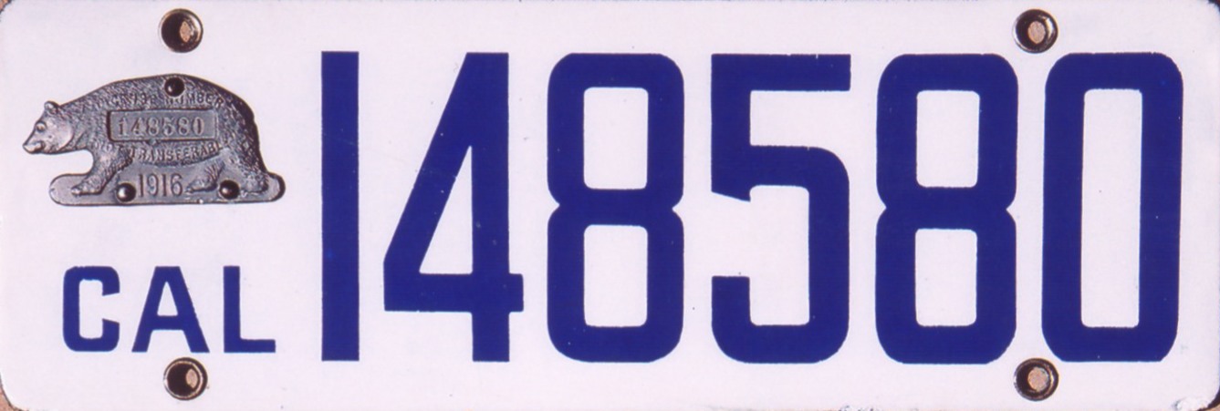 The Story Behind California License Plates: From Handmade Beginnings to ...